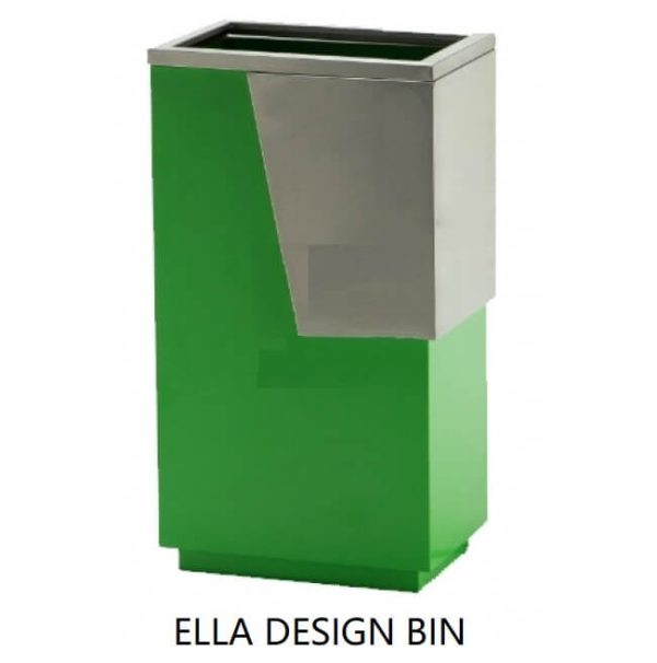 ELLA Stainless Steel Bin - Superior Office Solutions