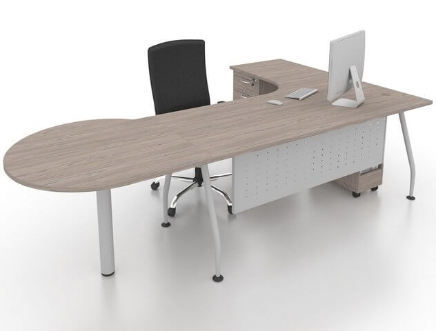 Manager Table c/w Inula A Leg - Superior Office Solutions