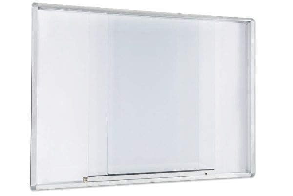 Aluminium Frame Whiteboard Sliding Glass Cabinet - Superior Office ...