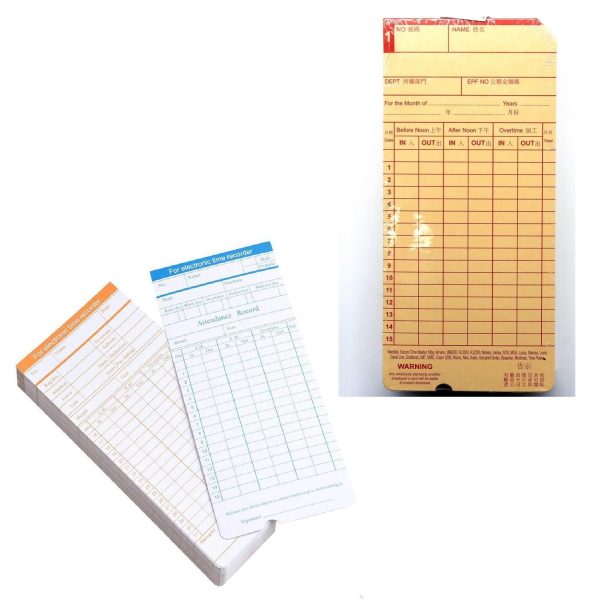 Time Card / Punch Card for Time Recorder - Superior Office Solutions